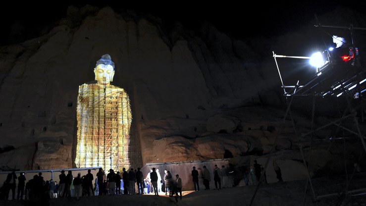 In photos: Taliban's destruction of Bamiyan Buddhas remembered