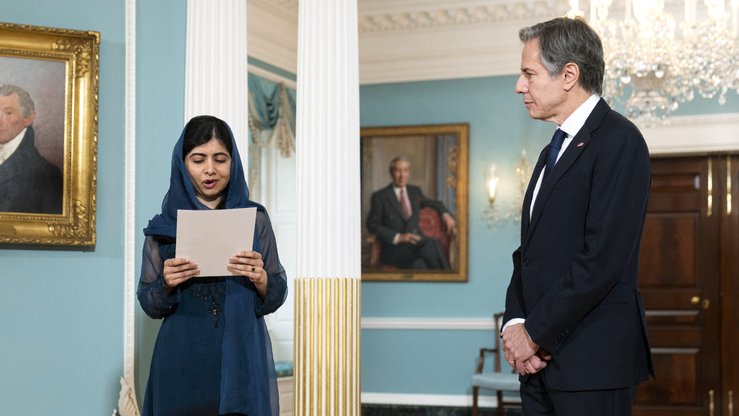 Malala Yousafzai calls for stronger support of Afghan women