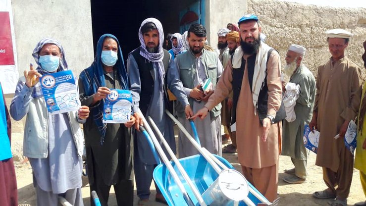 UN provides hundreds of Kunduz farmers with free agricultural tools, seeds